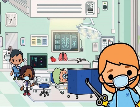 Toca Life Hospital Game Online